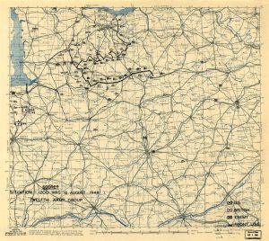 History 1944 - August - 244th Field Artillery Battalion
